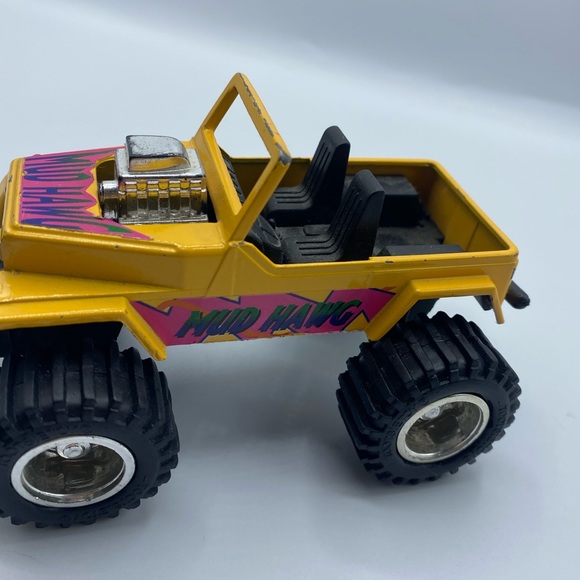 tootsietoy | Accents | Tootsie Toy Mud Hawg 8s Monster Truck Yellow ...
